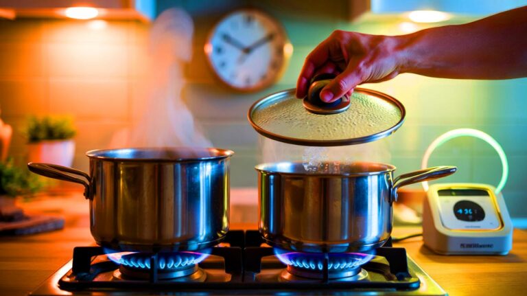 Cocinar con tapa reduce el consumo de energía casi a la mitad: el truco ...